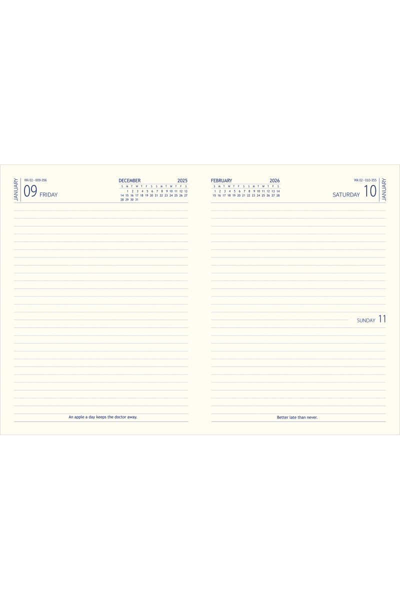 Diaries - 2026 - Buy 2026 President Diary Code 322-D Online