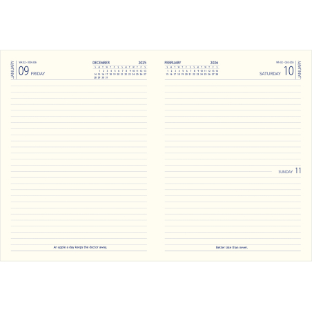 Diaries - 2026 - Buy 2026 President Diary Code 322-D Online