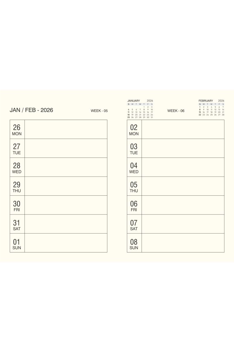 Diaries - 2026 - Buy 2026 - Compact Diary Code 325 Online